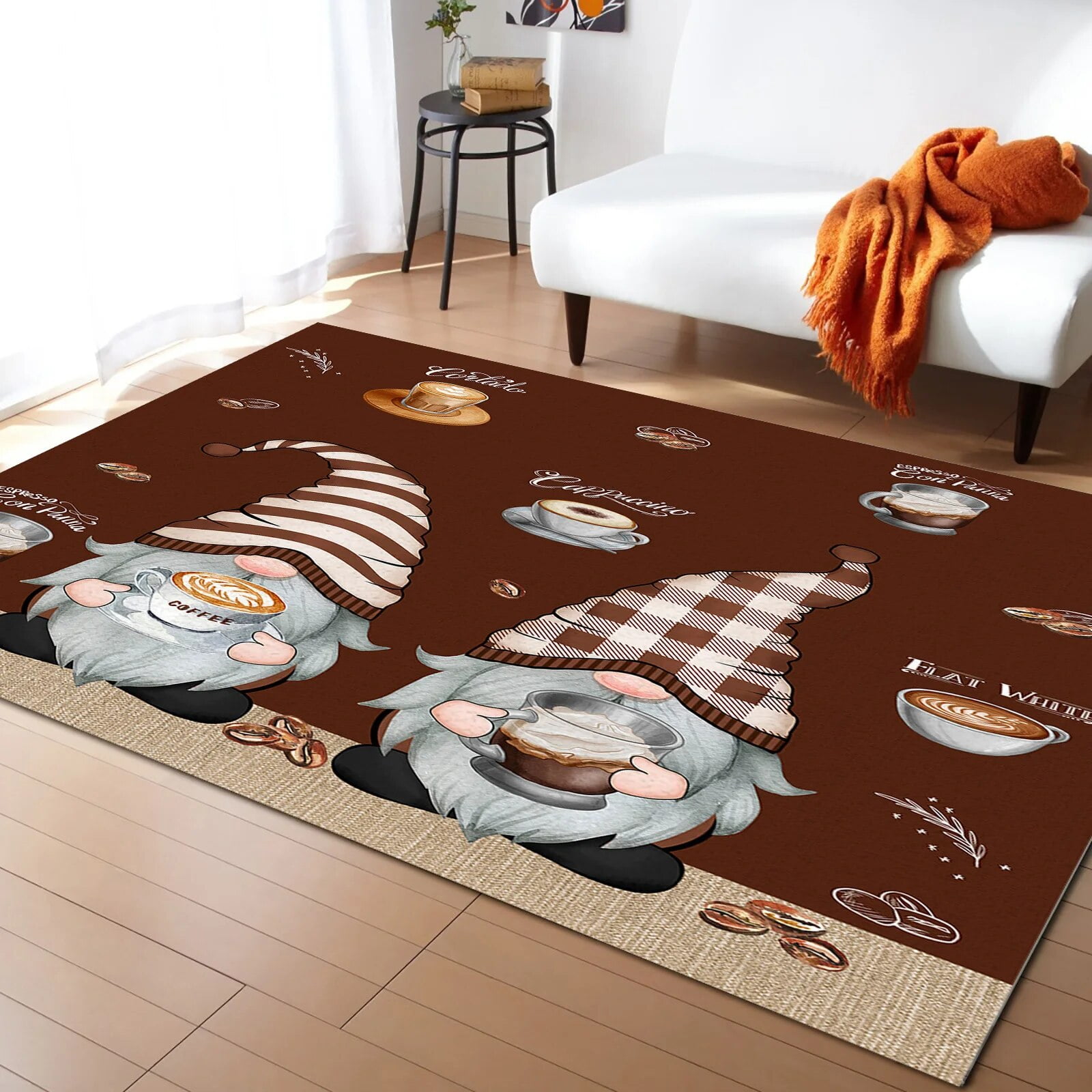 Coffee Dwarf Coffee Beans Living Room Carpet Coffee Table Floor Mat ...