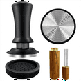 Coffee Espresso Tamper 51mm with WDT Tool Calibrated Spring Loaded ...
