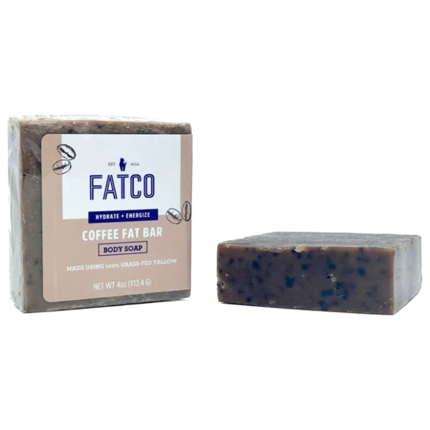 Coffee Fat Bar, 4 Oz by FATCO Skincare Products - Walmart.com