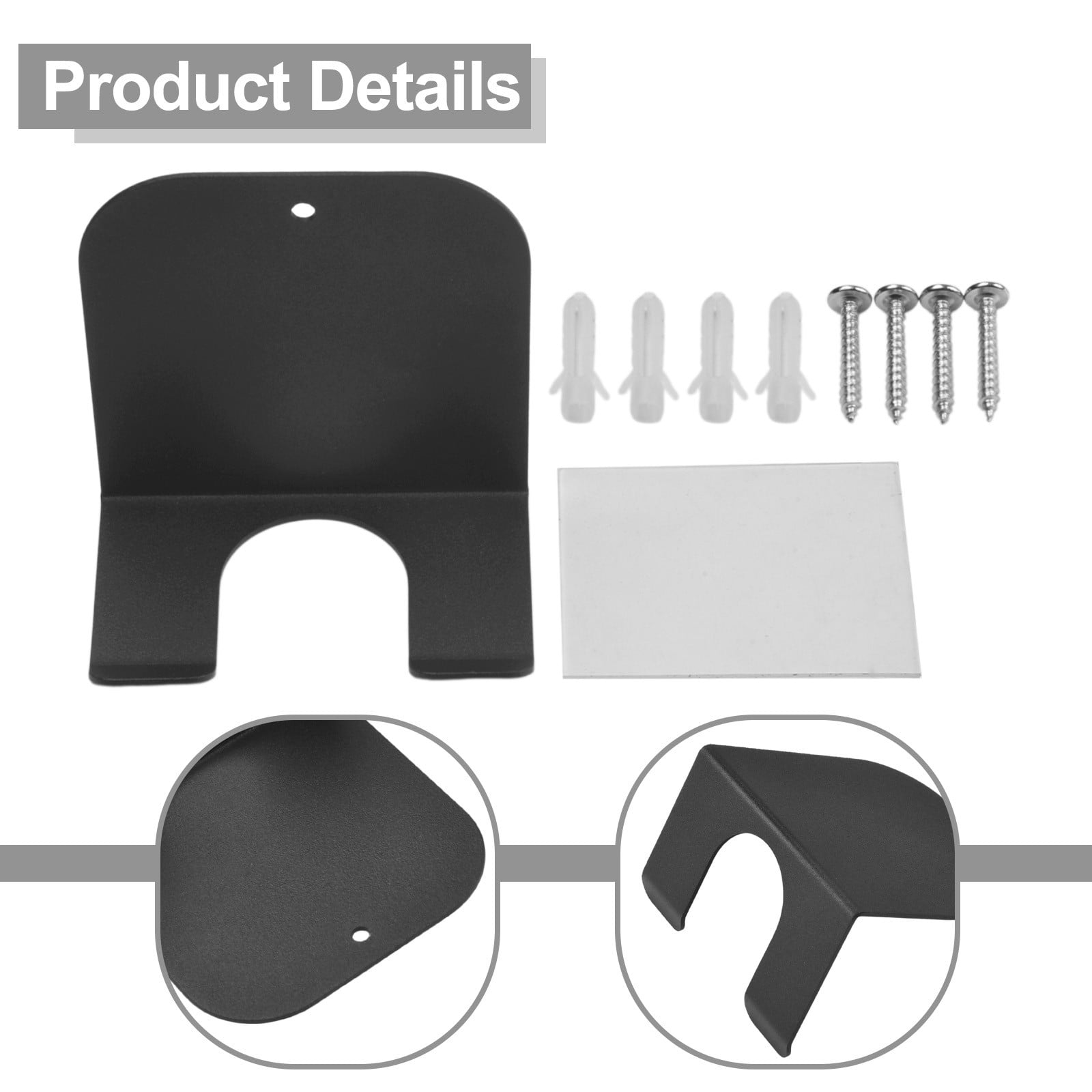 Coffee Filter Bottomless Wall Rack Portafilter Holder Bracket Black S ...