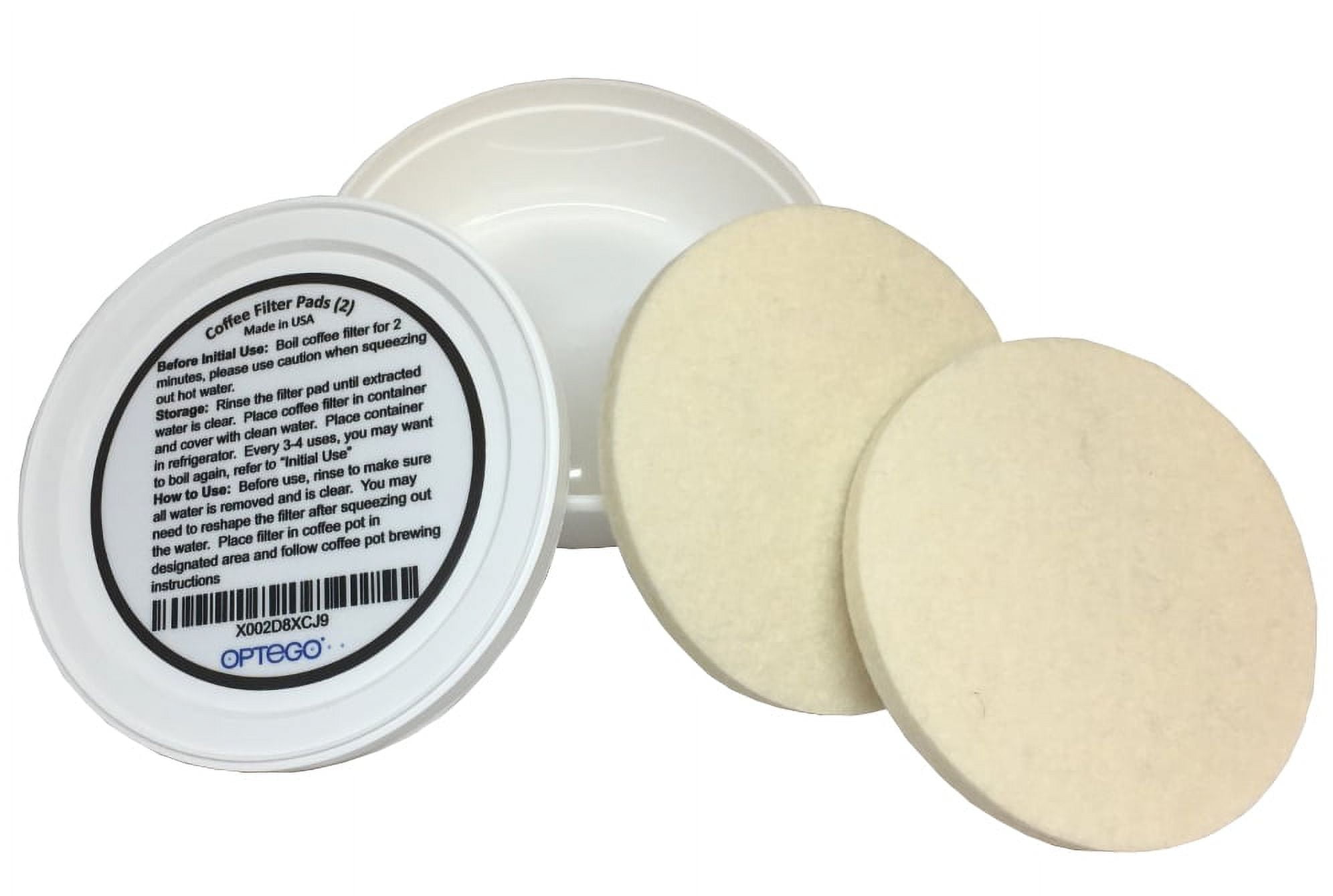 Coffee Filter Pads, Reusable, Compatible with Filtron Cold Brew Coffee ...