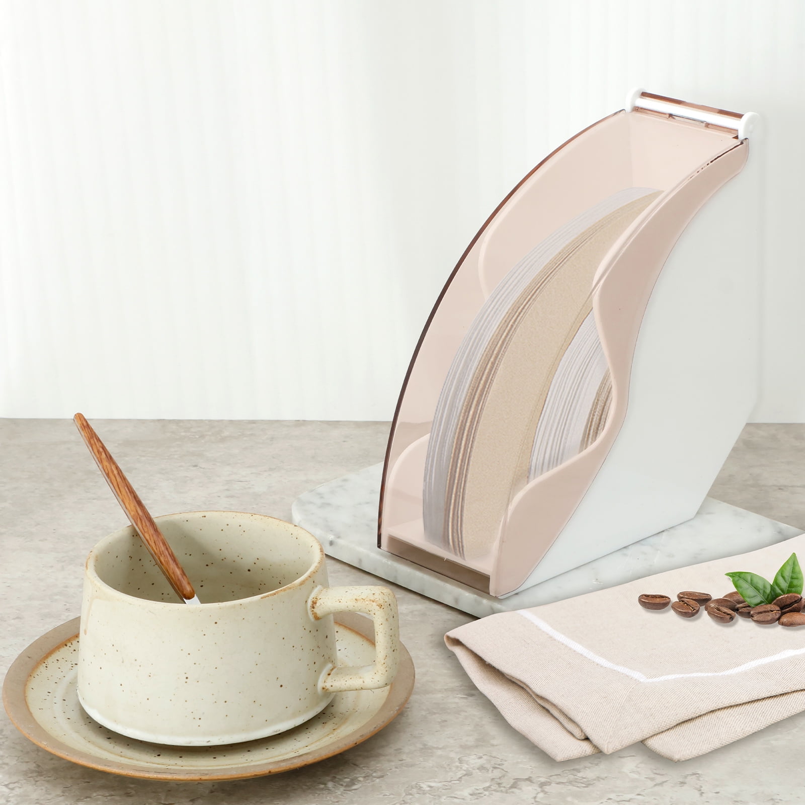 Coffee Filter Paper Holder Solid Dust Proof Coffee Filter Holder ...