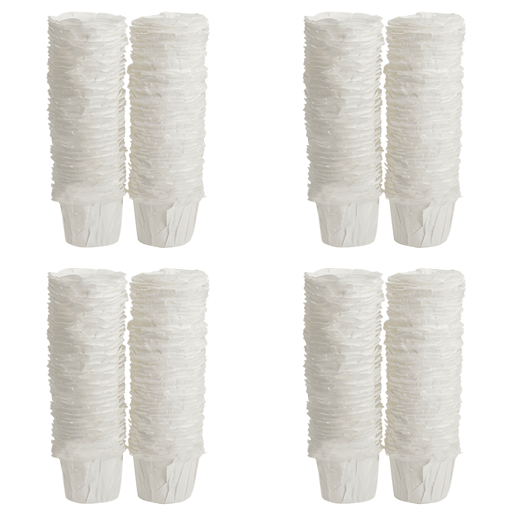 Coffee Filter Papers Replacement White Coffee Paper Pod 100-500Pcs ...