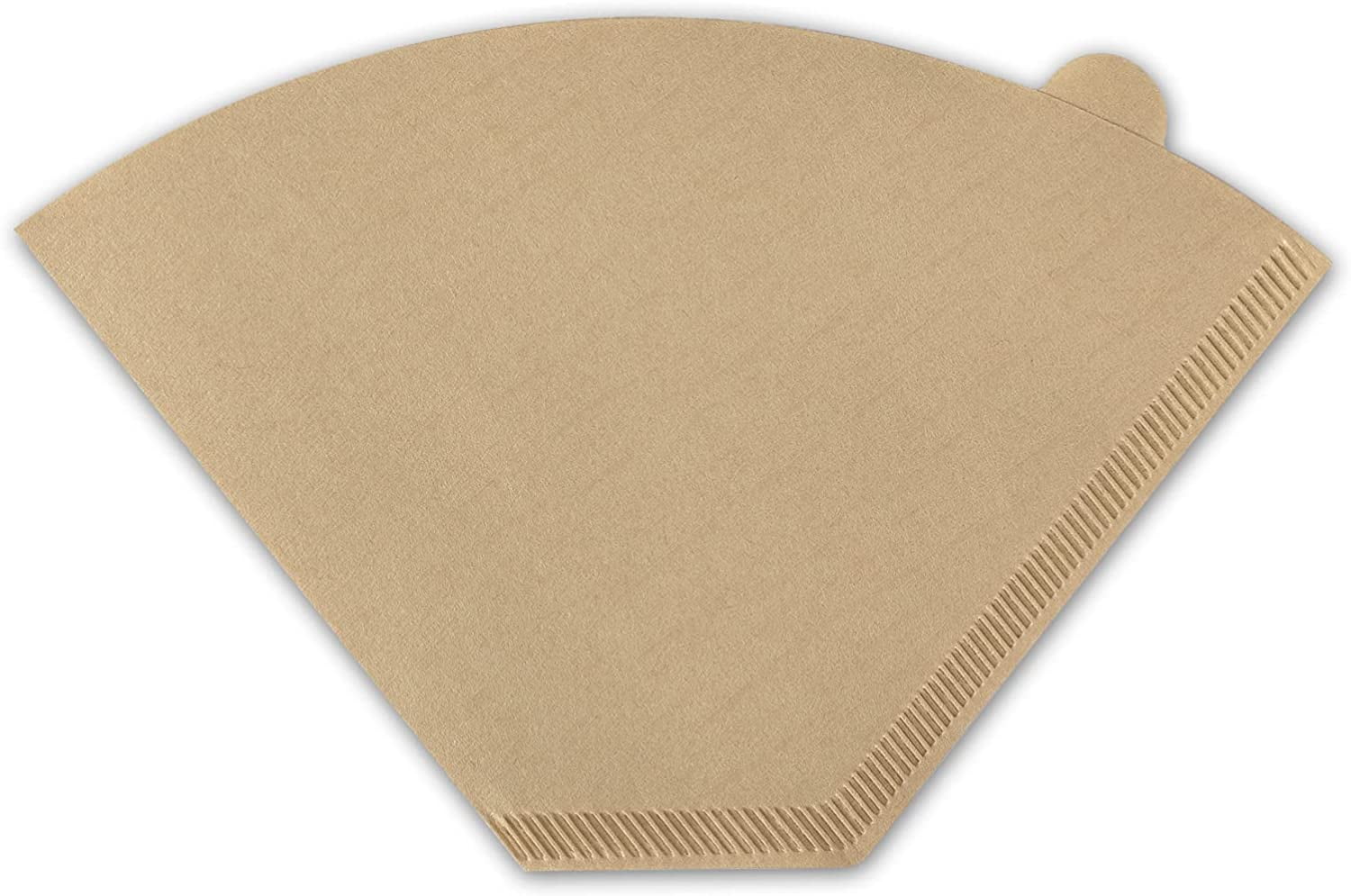 Coffee Filters Cone, 40 Count Pack Size 1-2 Cup Natural Unbleached ...