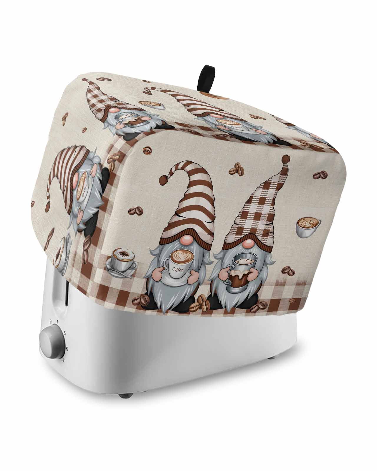Coffee Gnomes Small Toaster Cover 2 Slice, Kitchen Appliance Covers ...