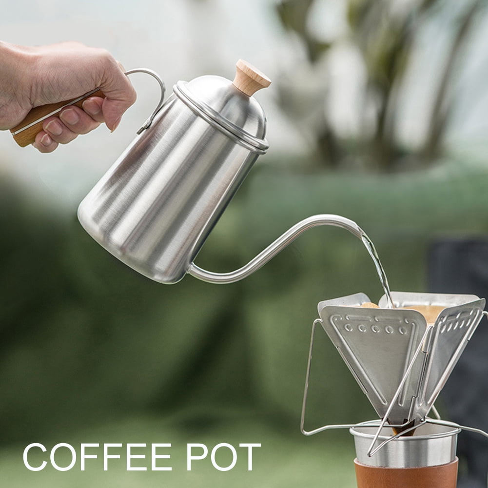 Coffee Gooseneck Kettle,650ml Pour Over Coffee Maker,Hand Drip ...