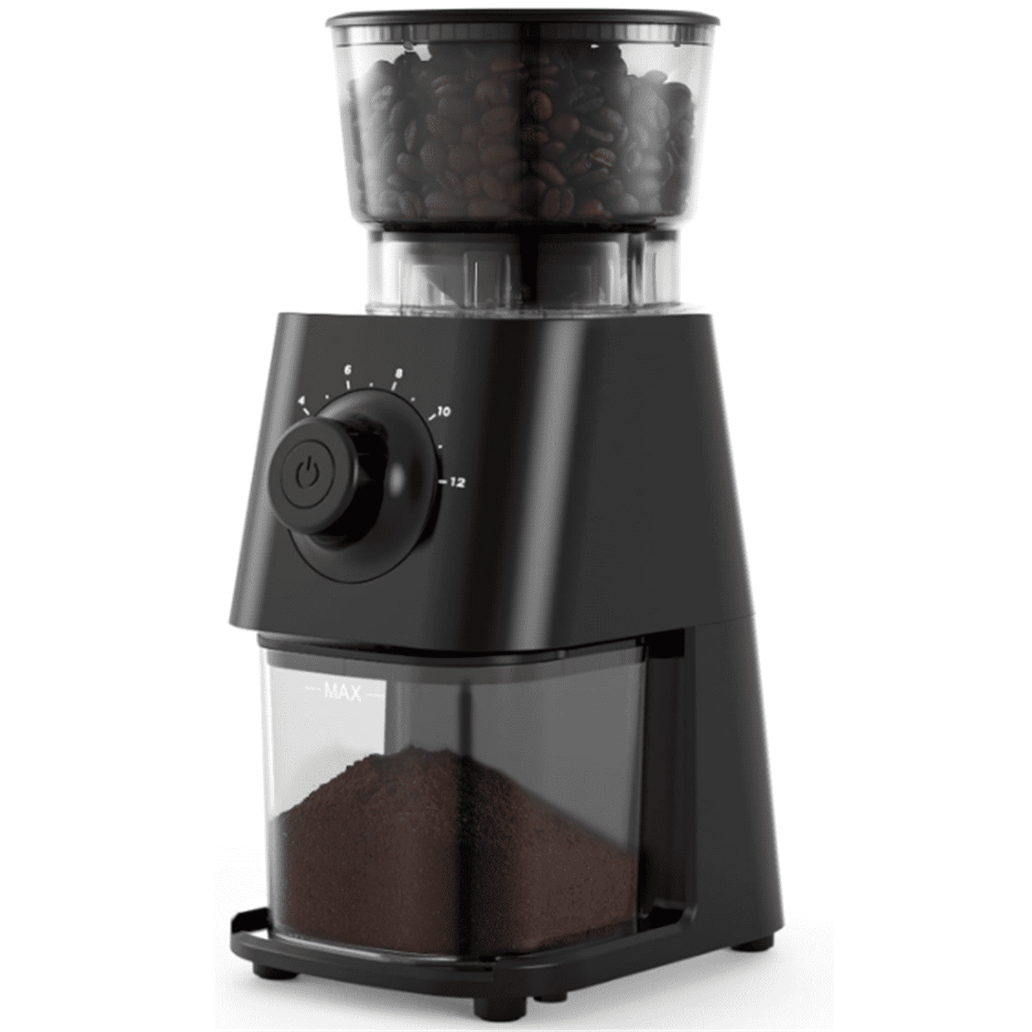 Coffee Grinder Electric, Conical Burr Coffee Bean Grinder with 30 Grind ...