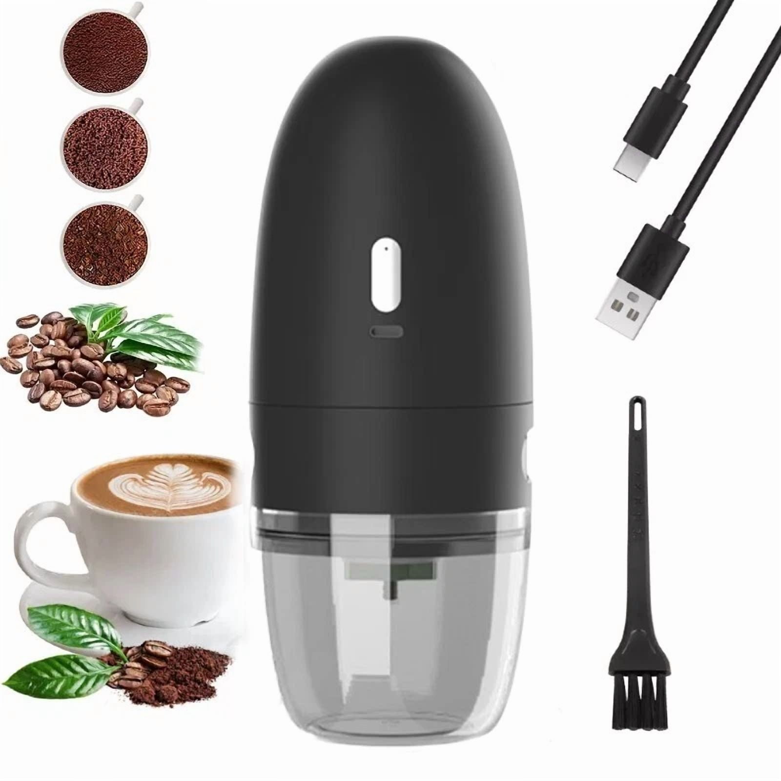 Coffee Grinder Electric With Ceramic Cone Grinder,Adjustable Coarseness ...