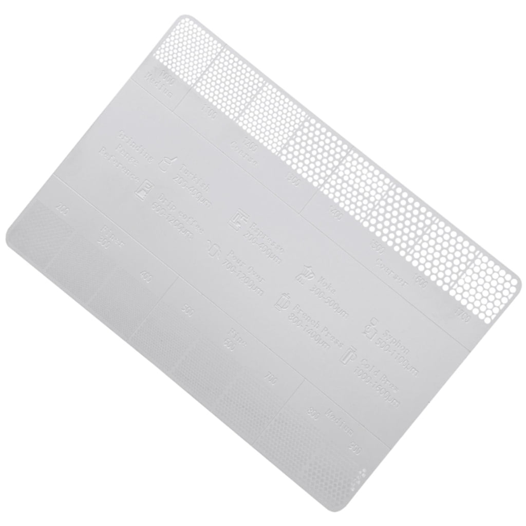 Coffee Grinds Reference Card Metal Coffee Measuring Stick Tool Coffee ...