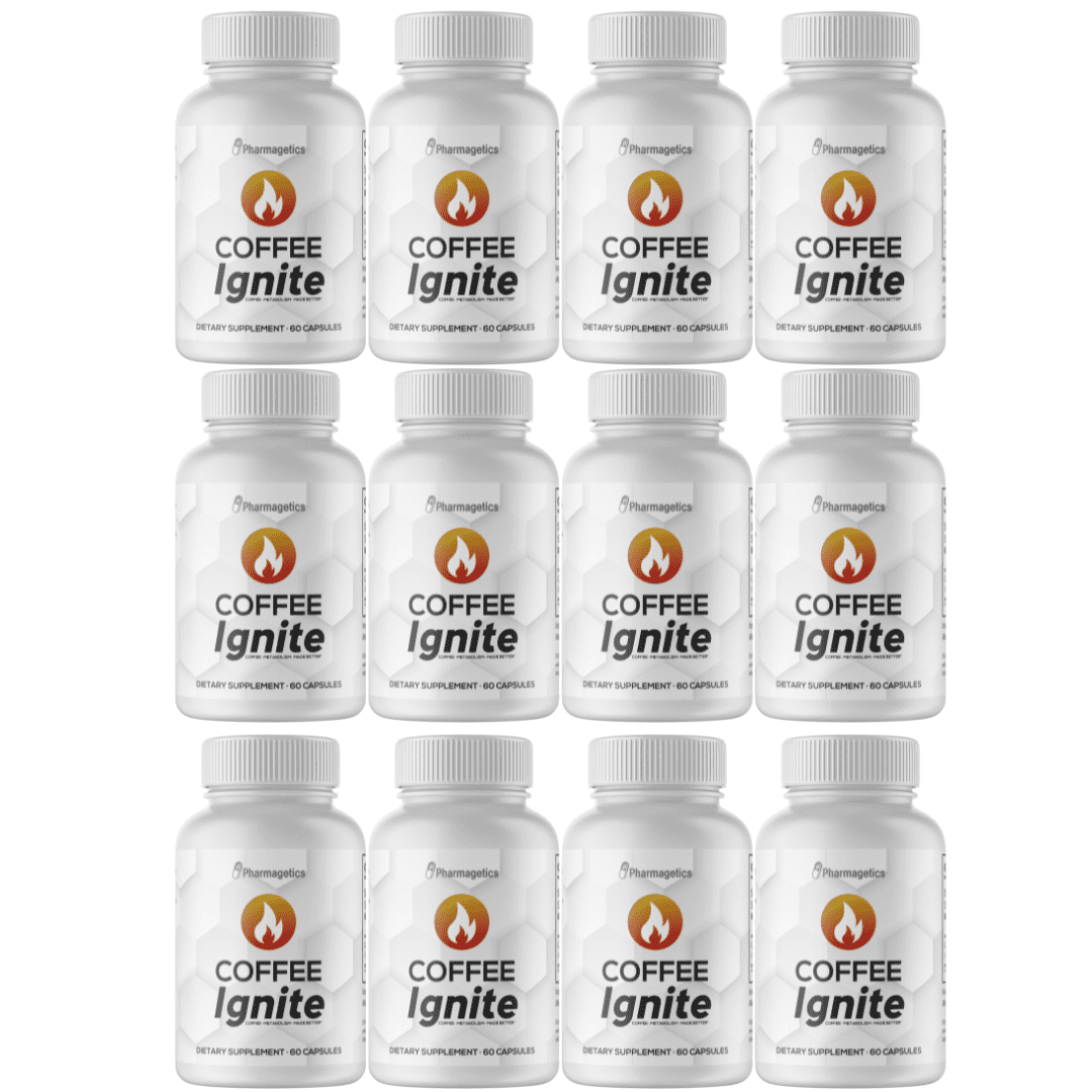 Coffee Ignite Metabolism Made Better - 12 Bottles 720 capsules ...
