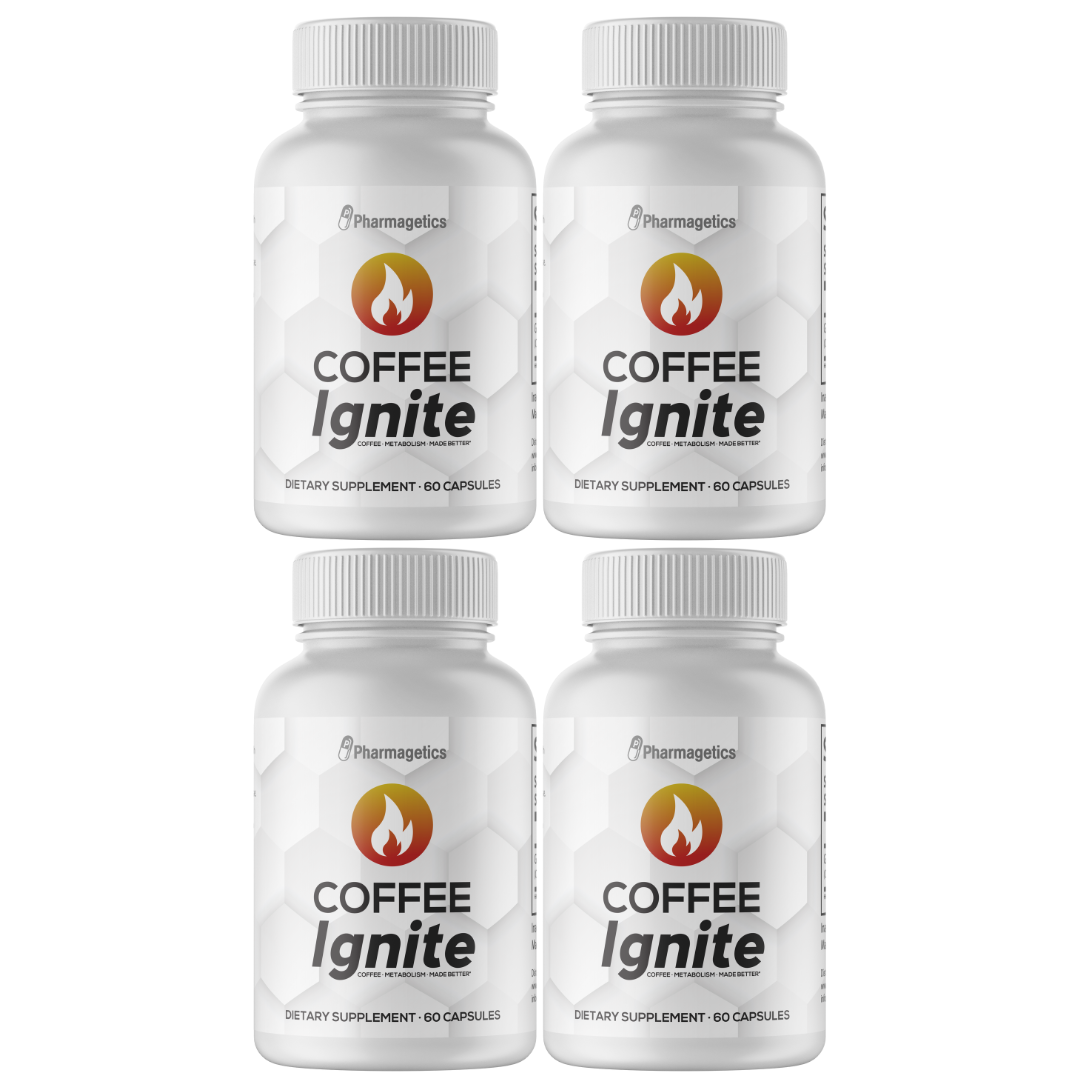 Coffee Ignite Metabolism Made Better - 4 Bottles 240 capsules - Walmart.com