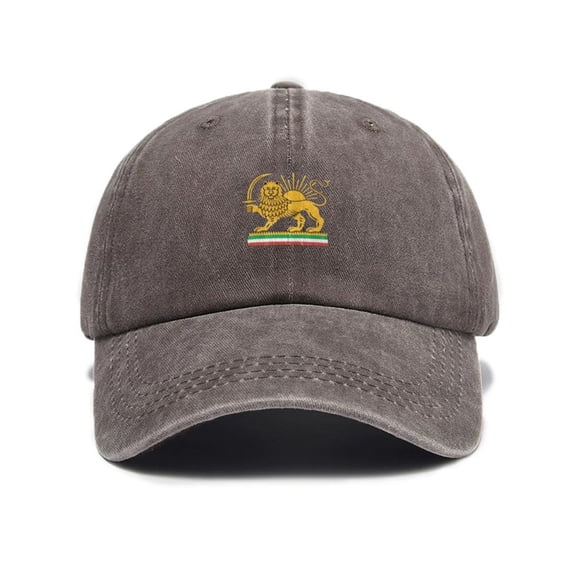 Coffee Iran Flag Baseball Cap Vintage Persian Sun Hat For Women Men ...