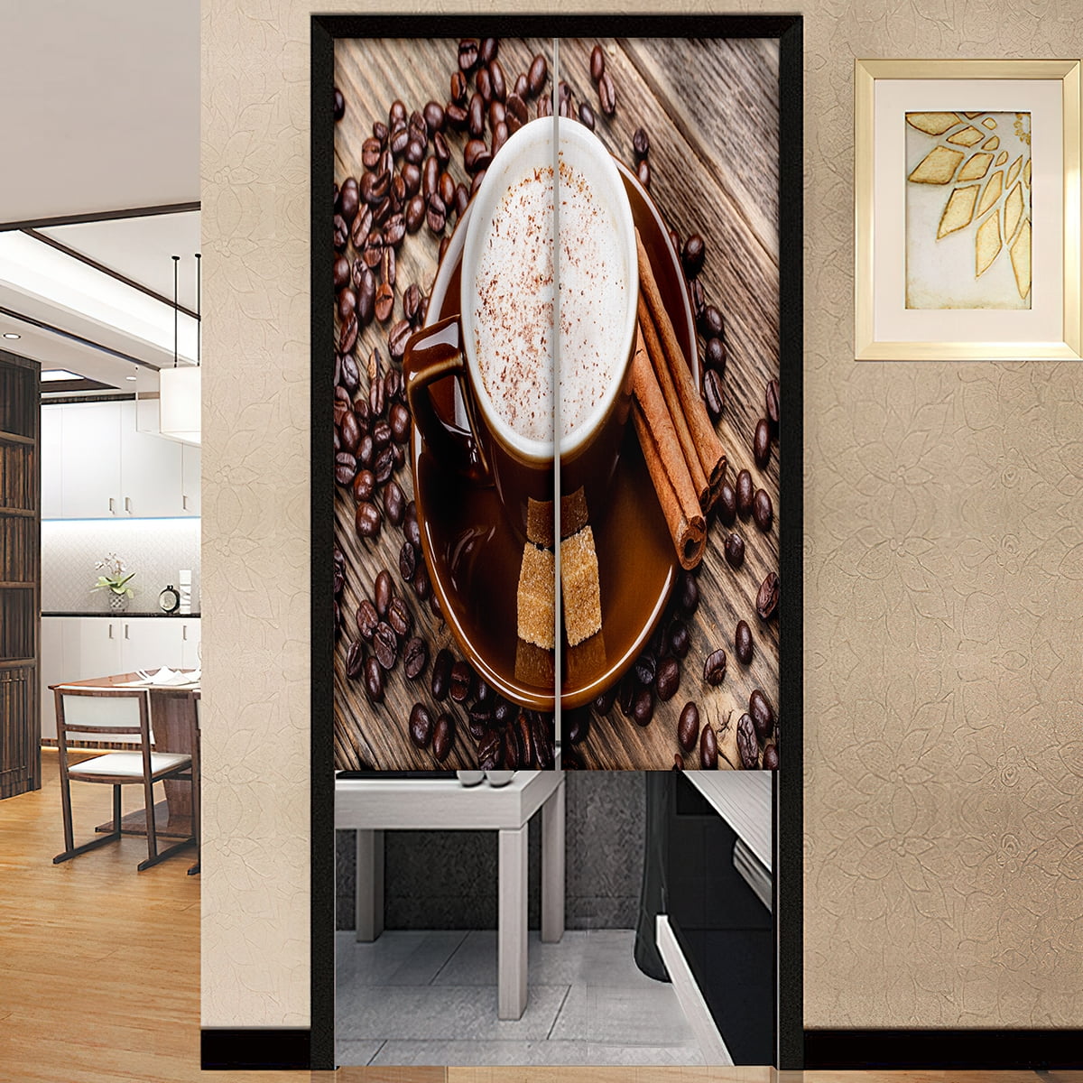 Coffee Kitchen Door Curtains Bedroom Living Room Partition Home ...