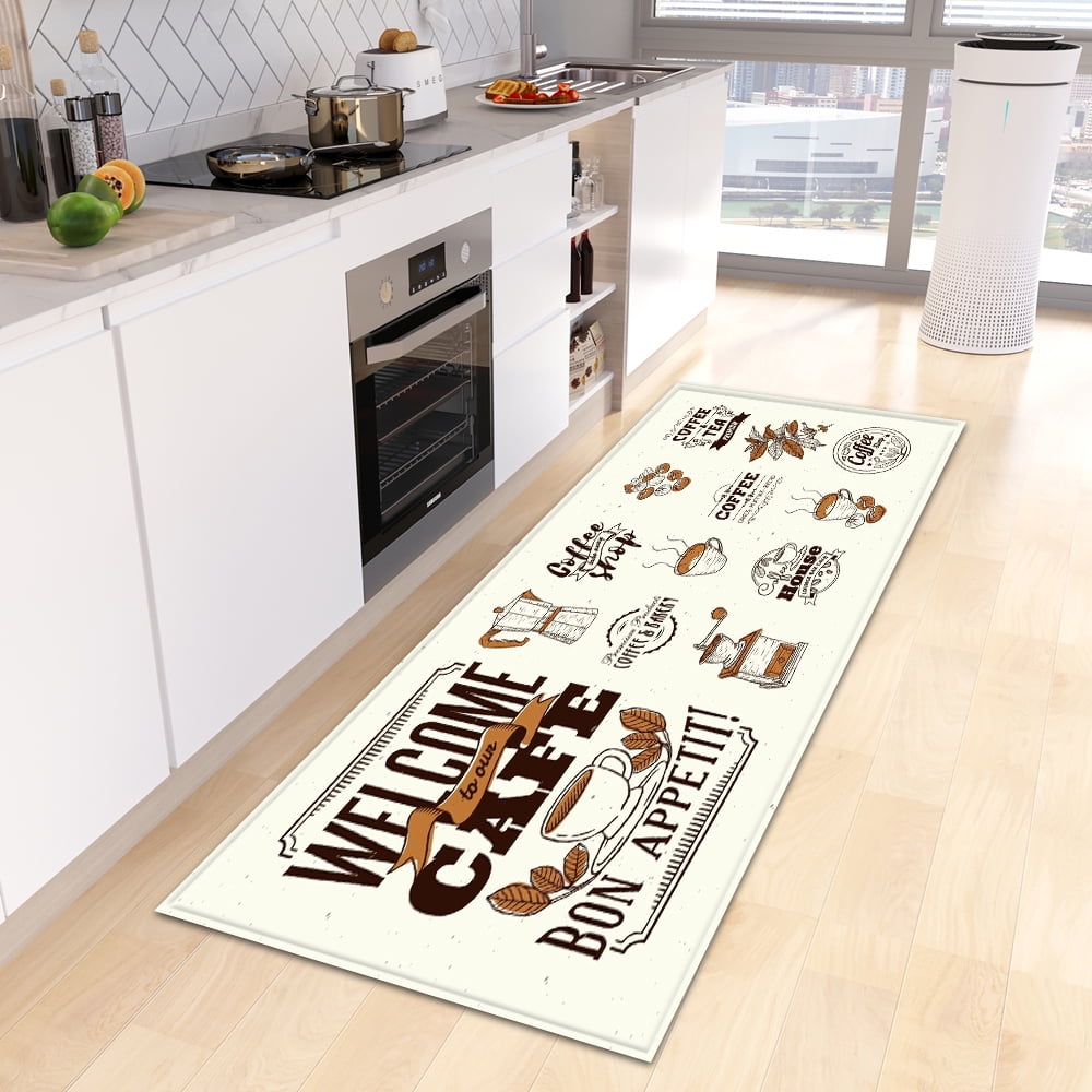 Coffee Kitchen Floor Mat House Living Room Bedroom Balcony ration ...