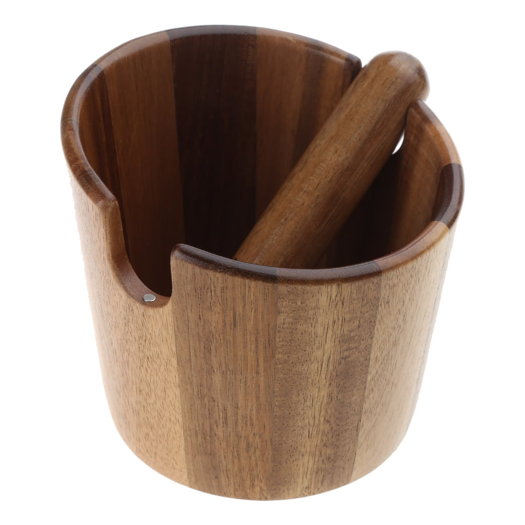 Coffee Knock Box Anti Slip Grind Dump Bin With Detachable Knock Bar ...