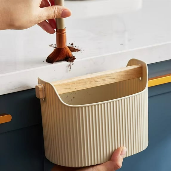 Coffee Knock Box Large Capacity Espresso Grounds Container Powder ...