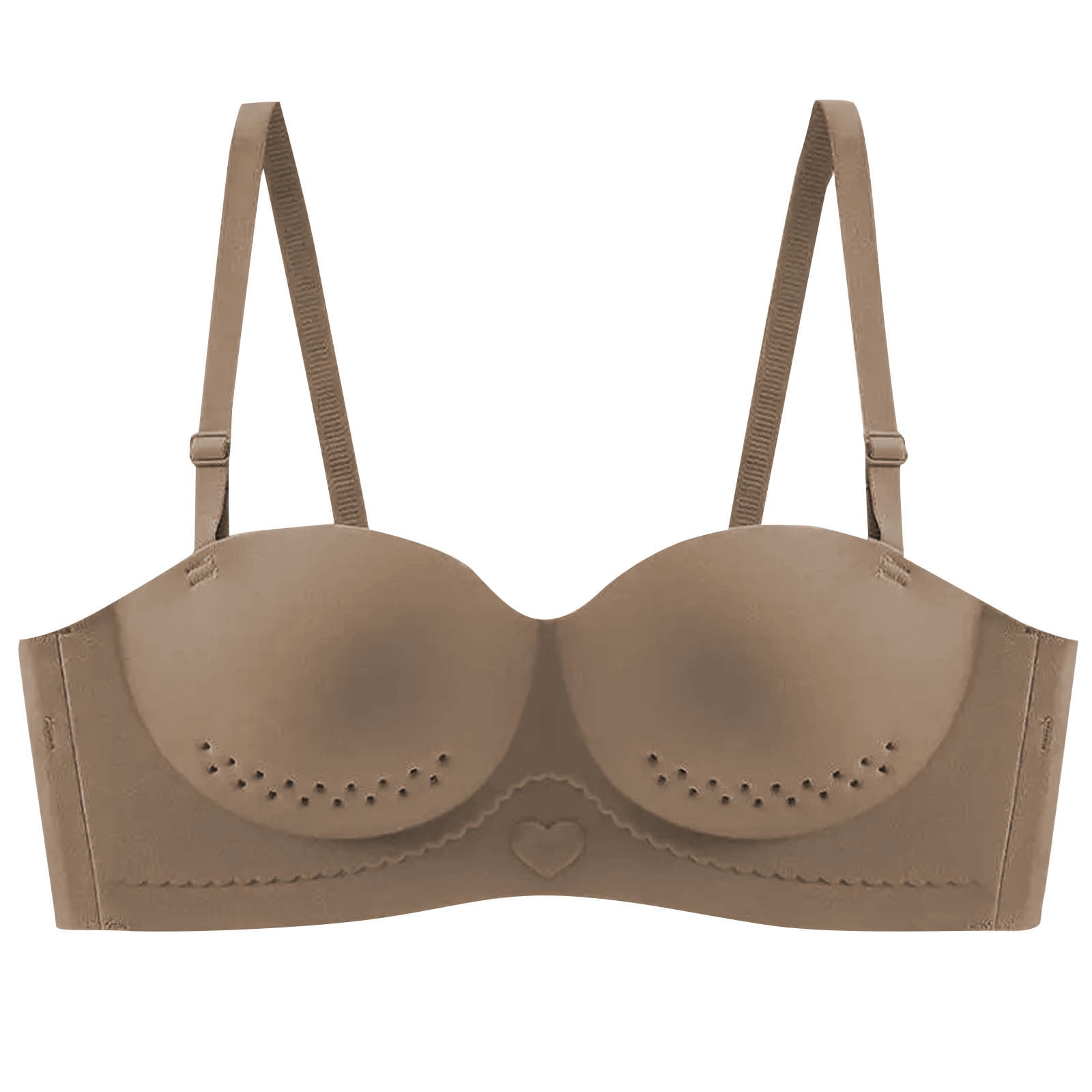 Coffee Ladies Spaghetti Strap Loose Fit Bralettes Lingeries for Juniors ...