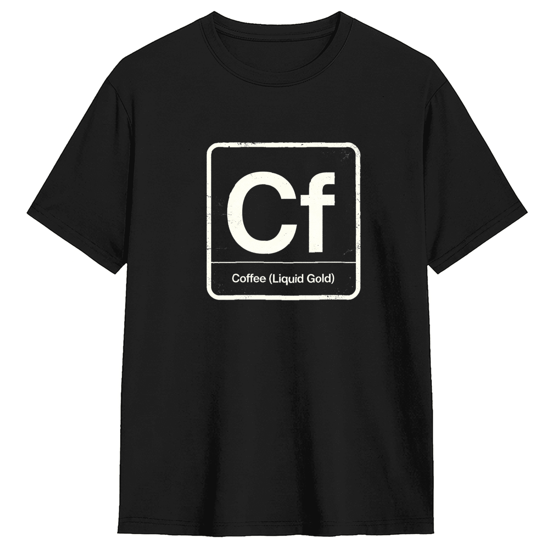 Coffee Liquid Gold Vintage Graphic Tee For Men And Women, Witty Cotton ...