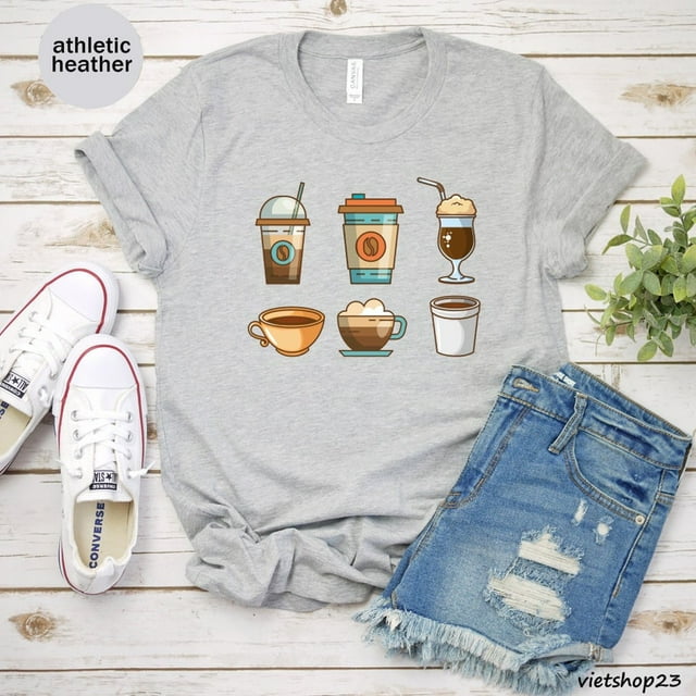 Coffee Lover Morning Tee – Perfect Gift for Coffee Addicts and Morning ...