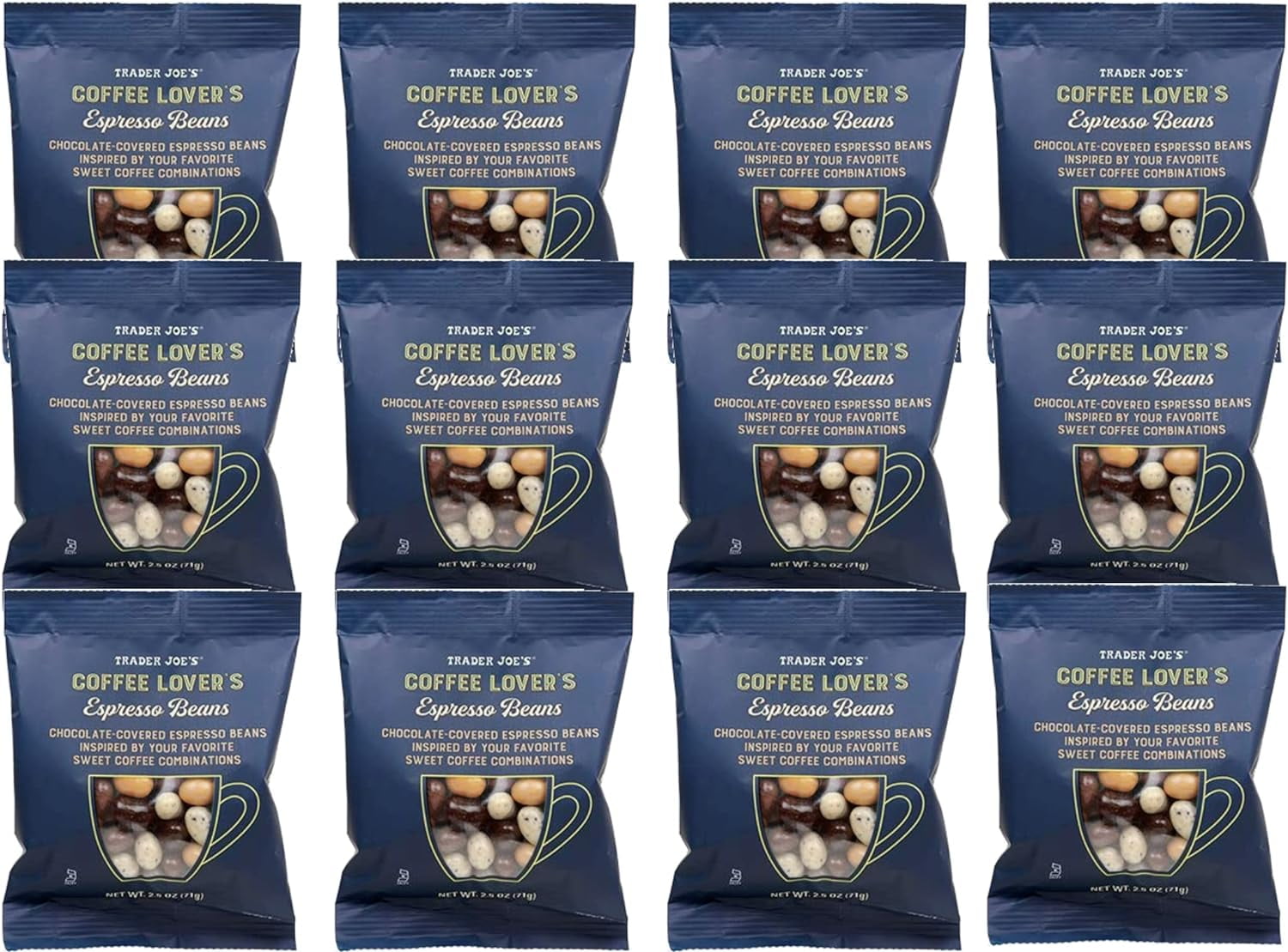 Coffee Lover's Chocolate-Covered Assorted Espresso Beans - 12 Count (2. ...
