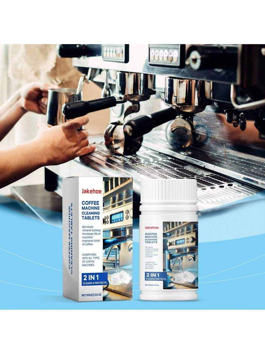Coffee Machine Cleaning & Descaling Tablets, Deep Clean Grease Coffee ...
