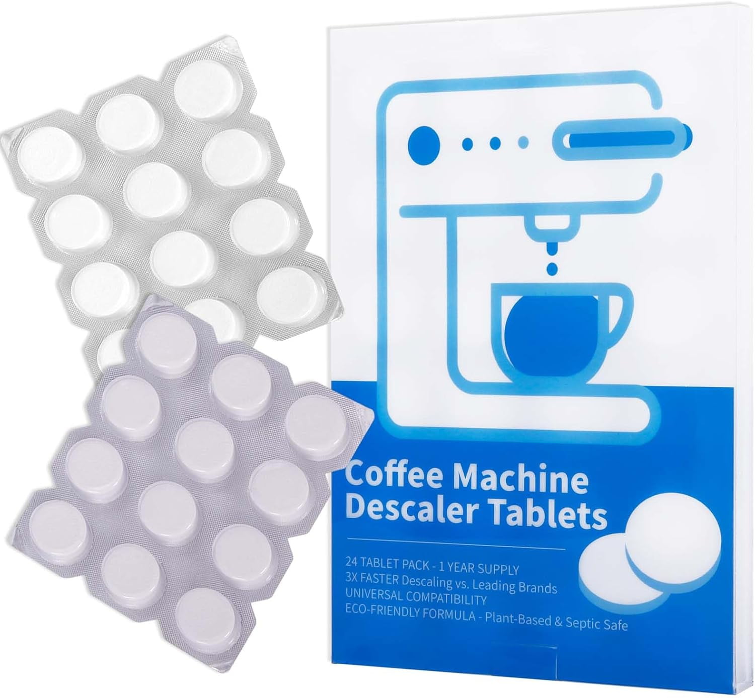 Coffee Machine Cleaning Tablets, Machine Descaler Tablets, Deep ...
