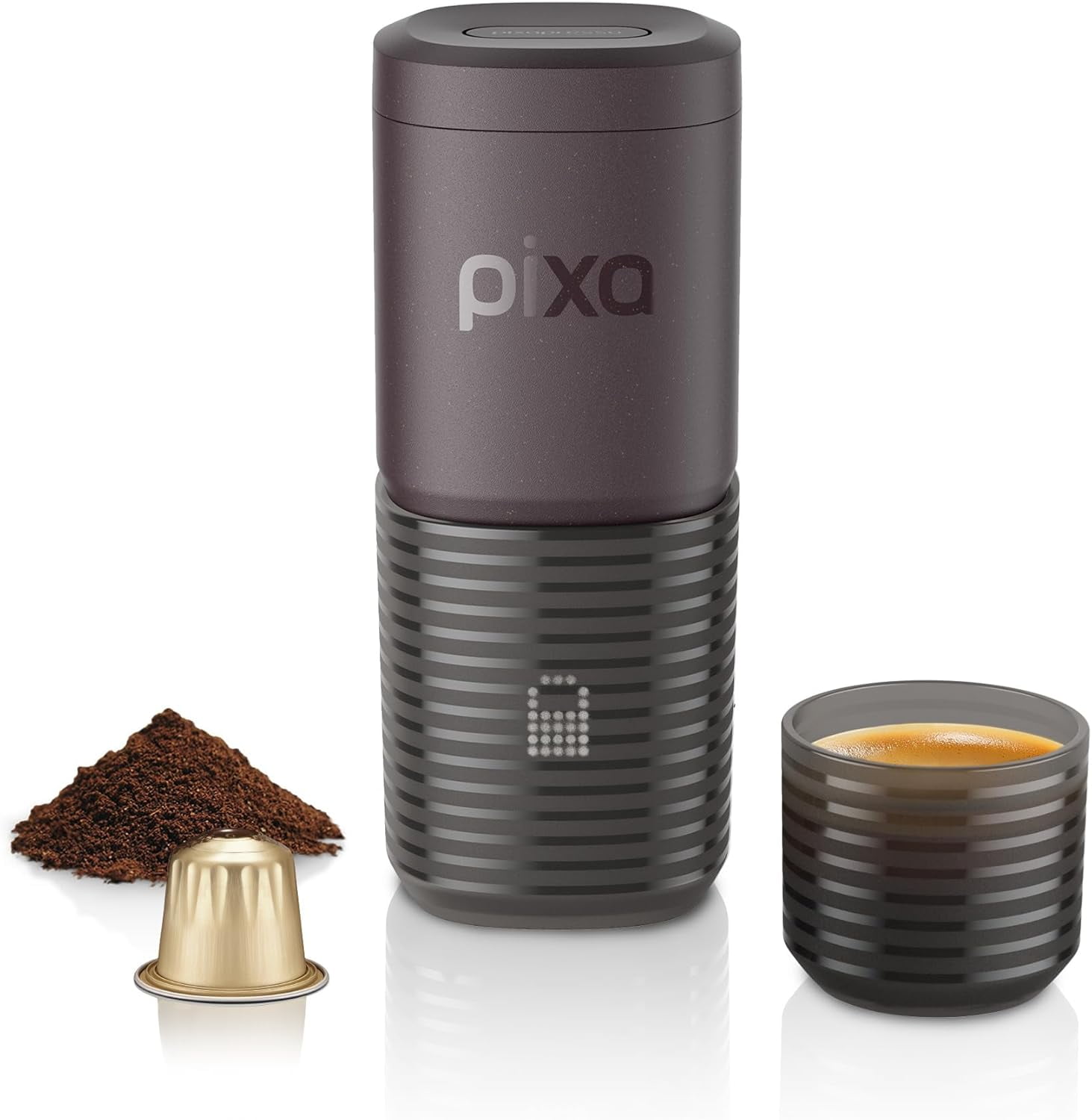 Coffee Machine Electric & Portable, With 4 Coffee Types & Fast Heat-Up ...