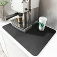 Coffee Machine Hydrophilic Pad Dish Drying Mat Non-Slip Bar Counter ...