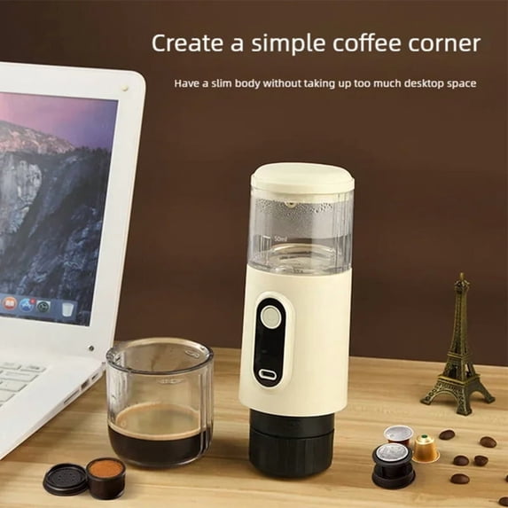 Coffee Machine Wireless Small Portable Coffee Grinder Electric Wireless ...
