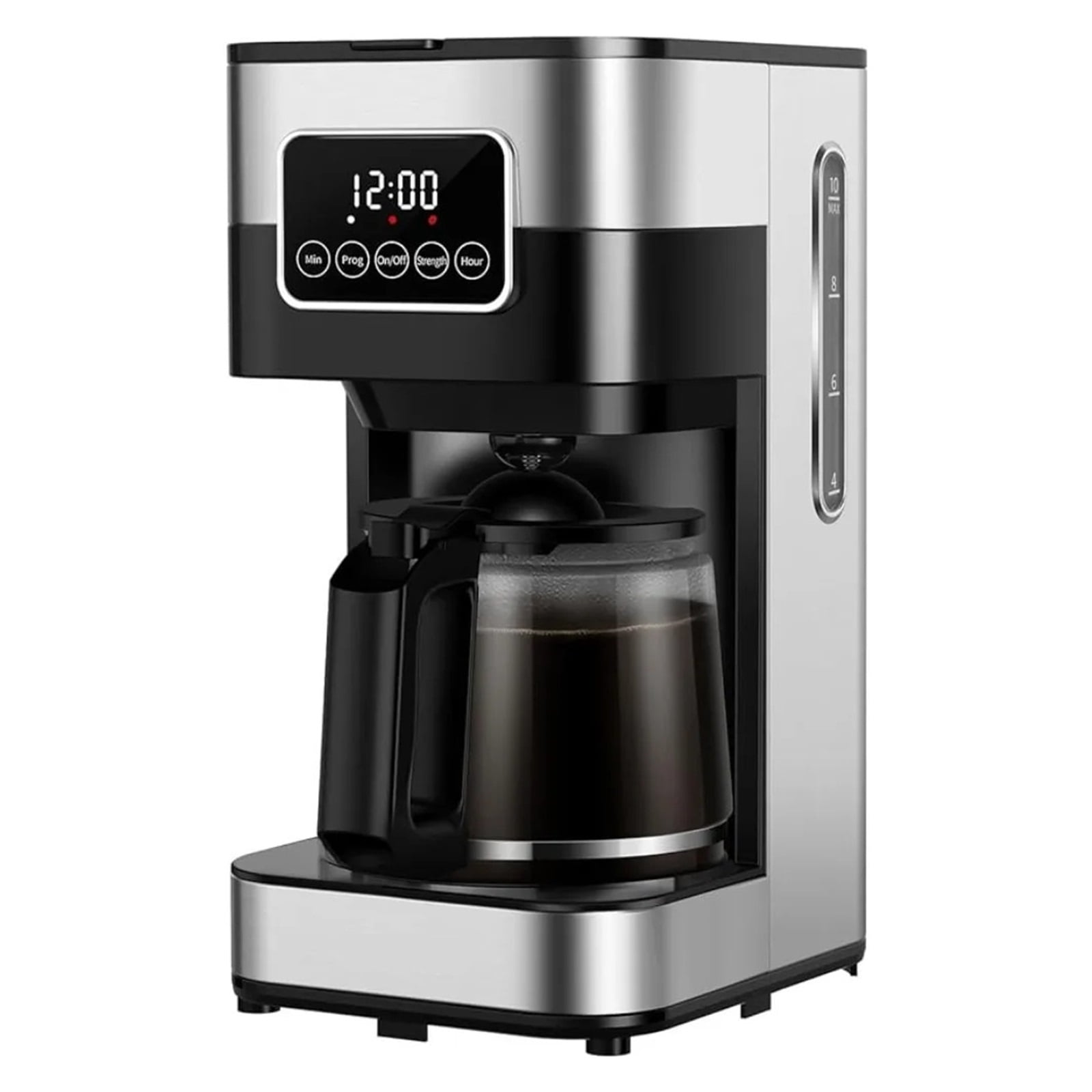 Coffee Maker 10-Cup Programmable Coffee Machine Timer, Drip Coffee Pot ...