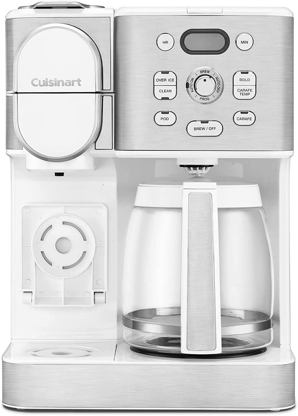 Coffee Maker, 12-Cup Glass Carafe, Automatic Hot and Iced Coffee Maker ...
