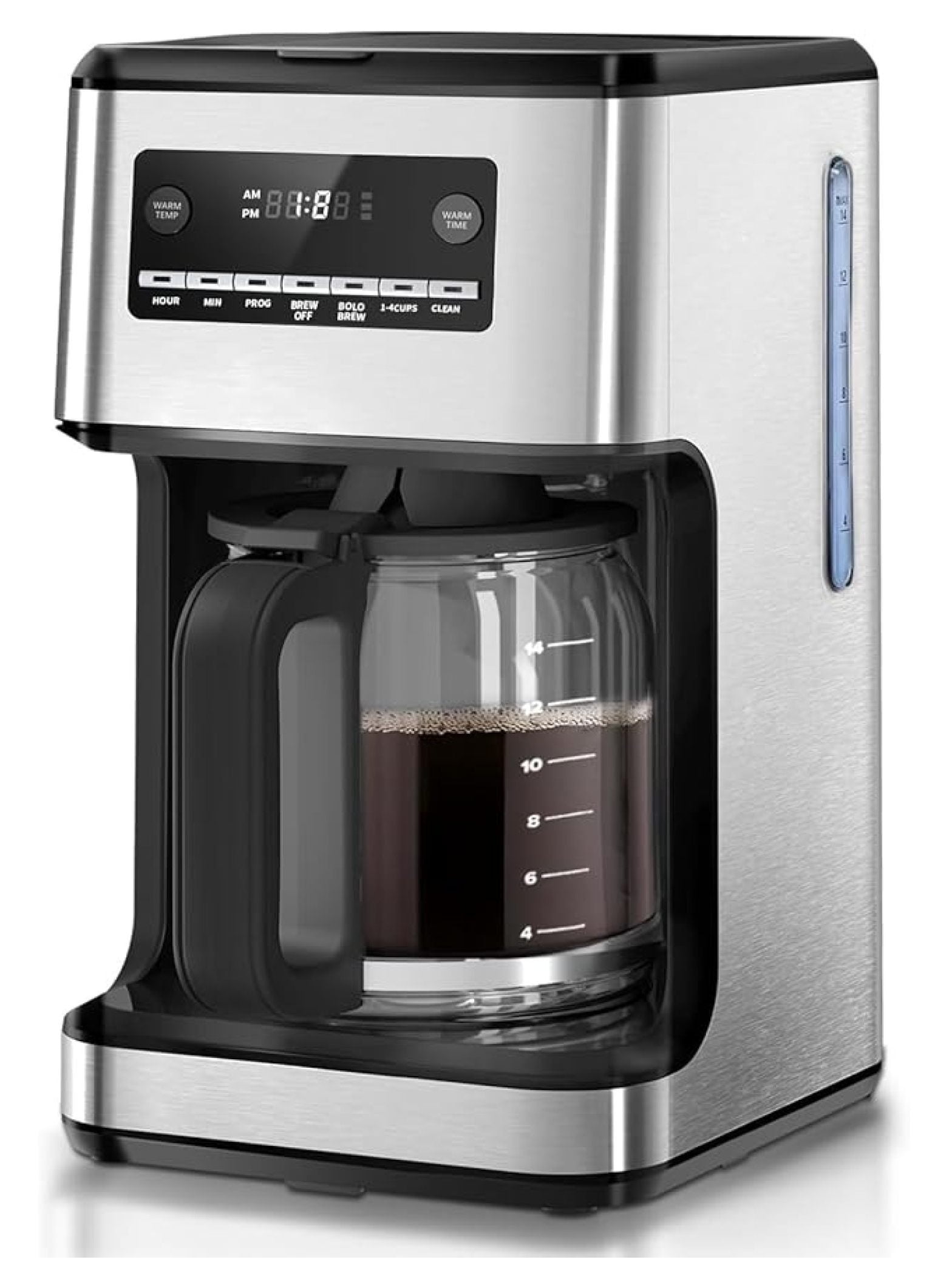 Coffee Maker 14-Cup, Programmable Drip Coffee Machine with Timer ...