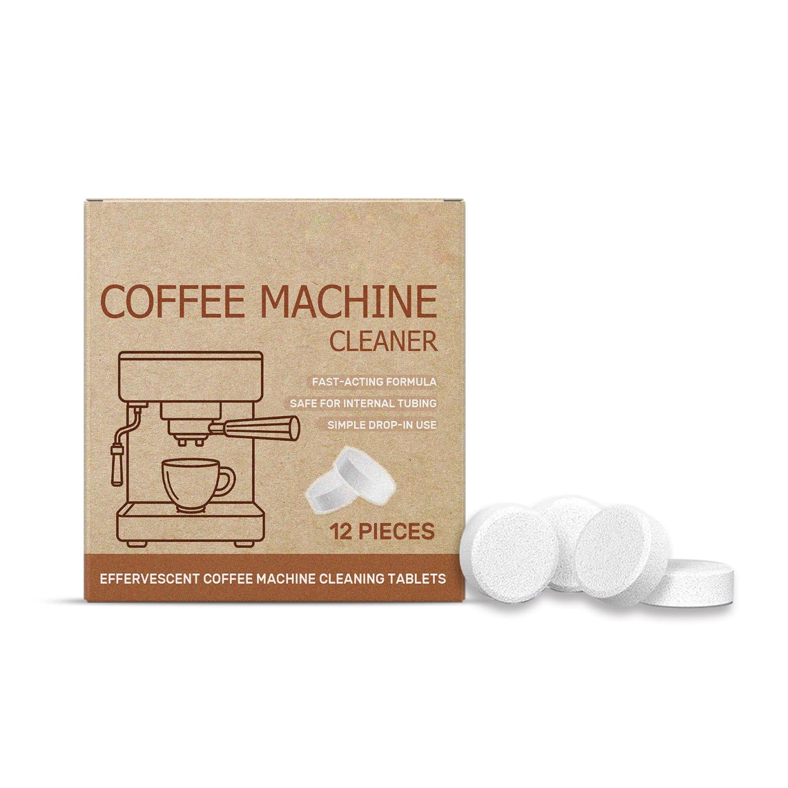 Coffee Maker Cleaning Tablets 6-Pack Descaler For Espresso Machines And ...
