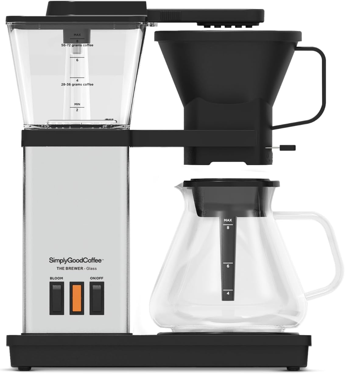 Coffee Maker / Coffee Machine. 8 Cup Automatic Drip Pour Over Coffee ...