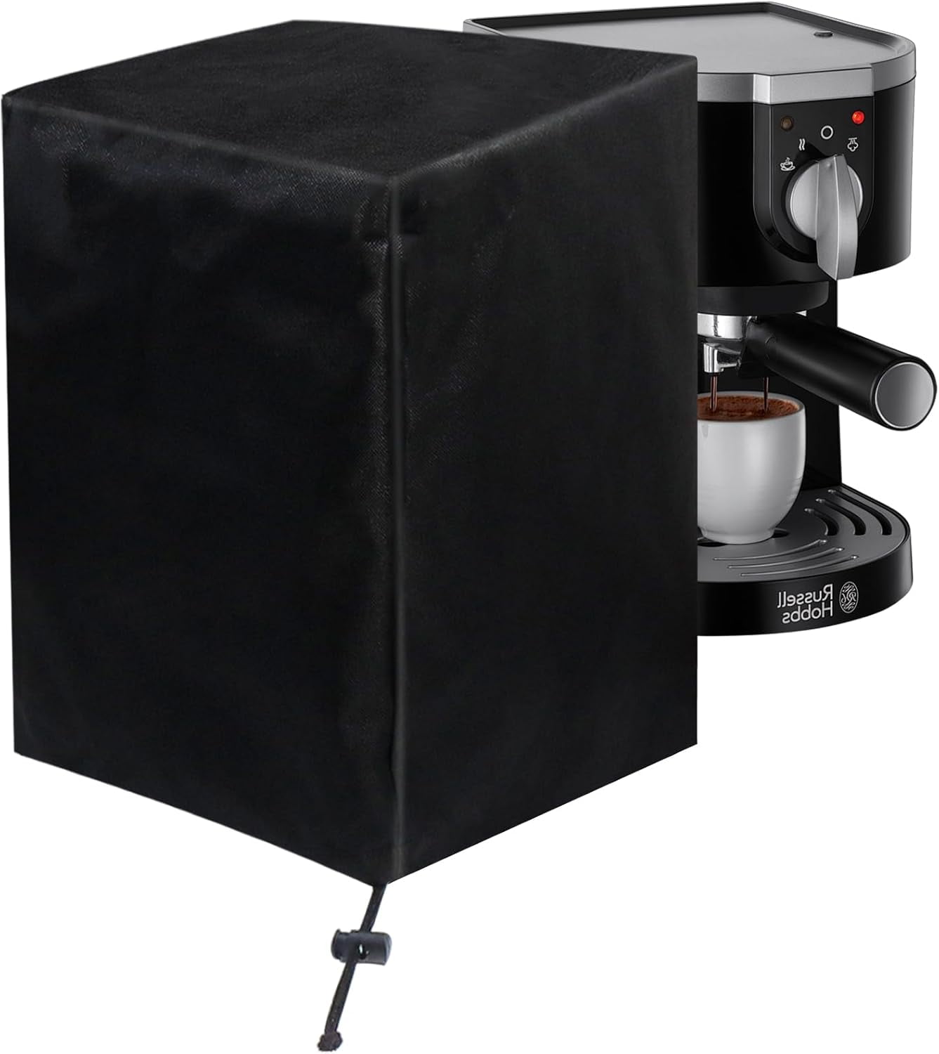 Coffee Maker Cover, Waterproof Coffee Machine Cover with Drawstring ...
