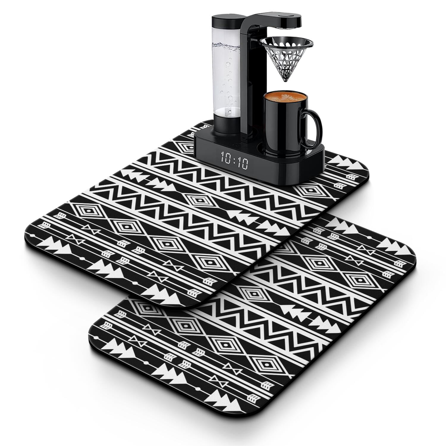 Under Coffee Maker Mat with boho chic starfish design Design - Summer ...