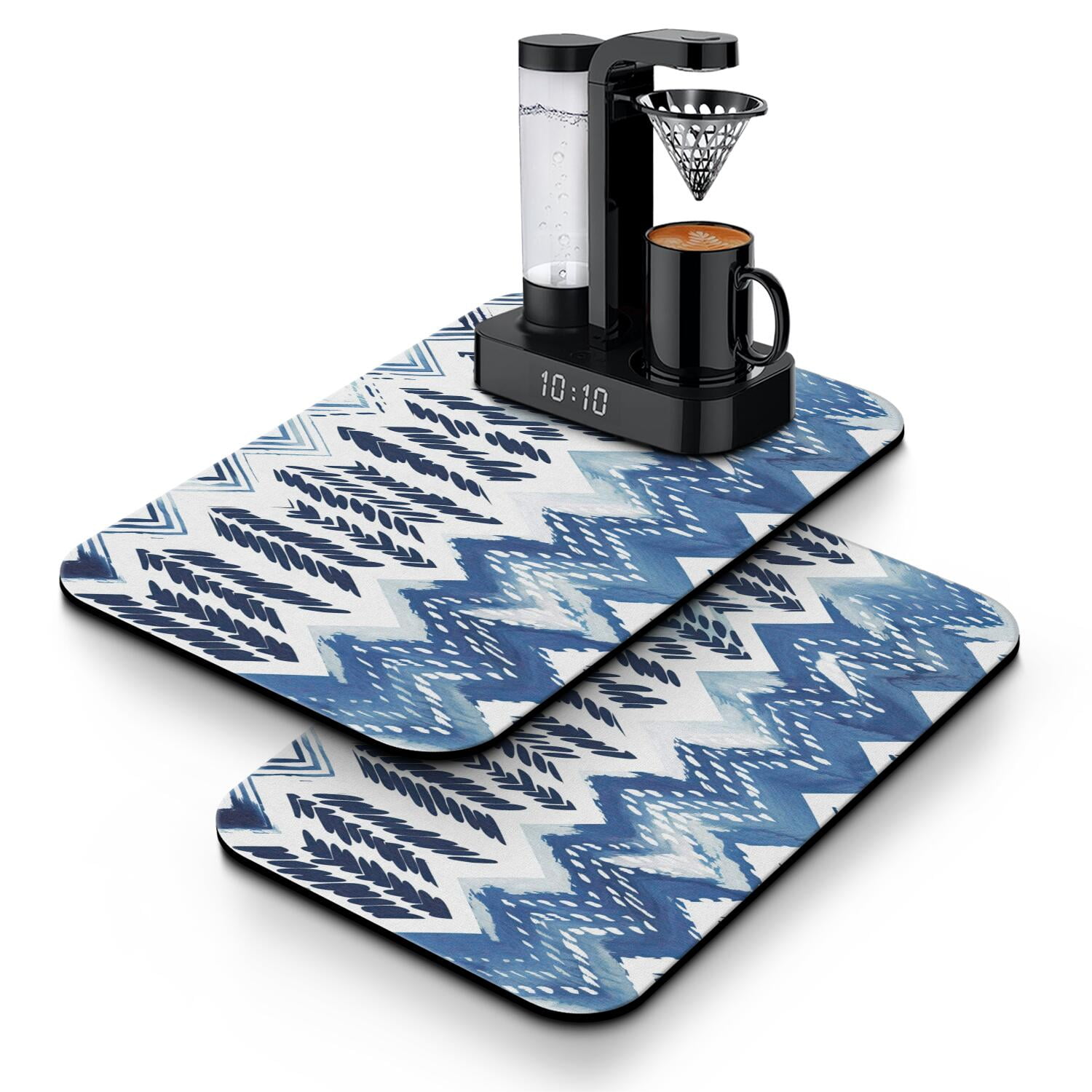 Under Coffee Maker Mat with boho chic starfish design Design - Summer ...