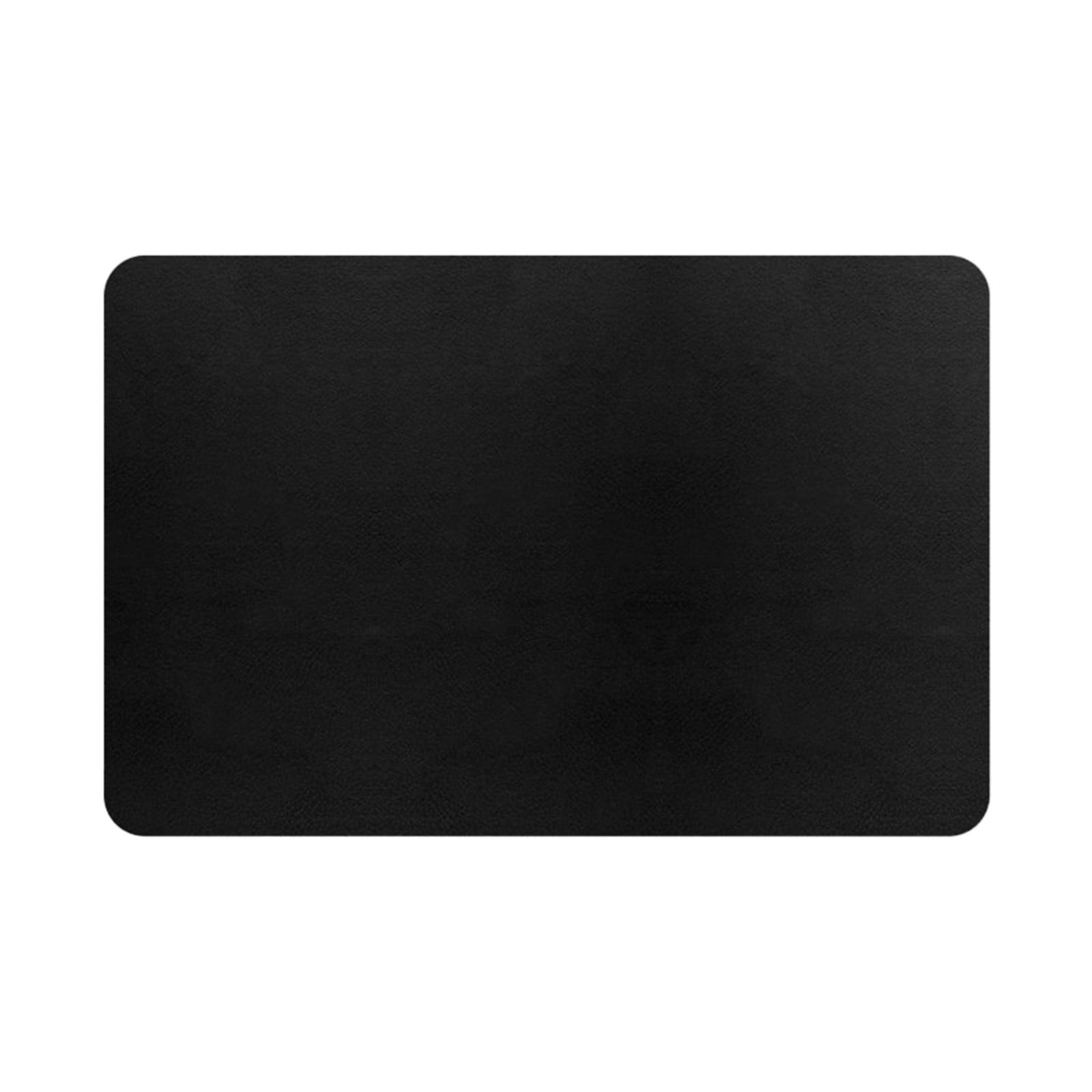 Coffee Maker Pad Black， Coffee Mat Quick Absorbent Hide Stain Kitchen ...