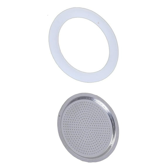 Coffee Maker Replacement Part Gasket and Stainless Steel Filter Sealing ...