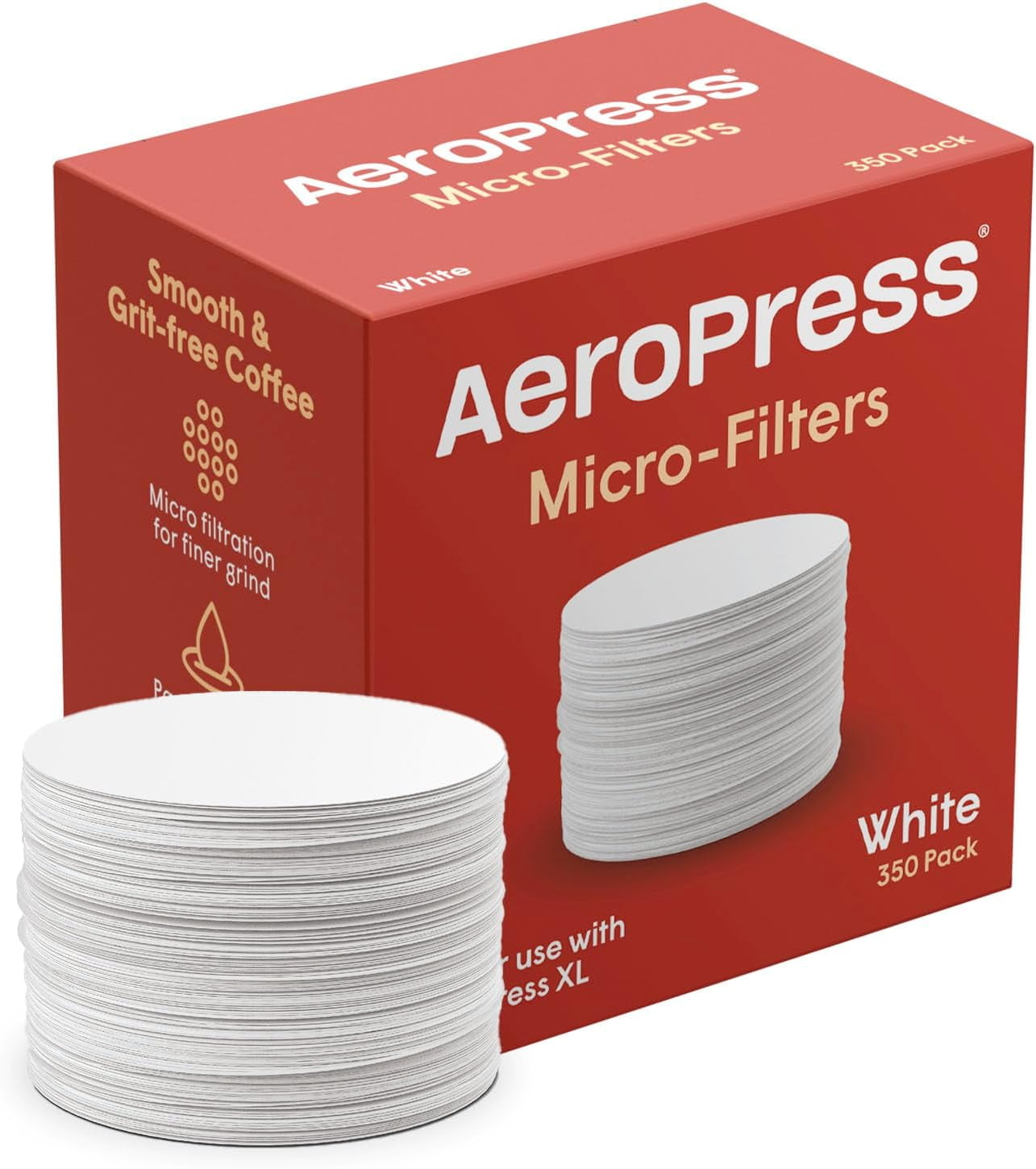 Coffee Maker White Paper Micro-Filters, Compostable Coffee Filters Made ...