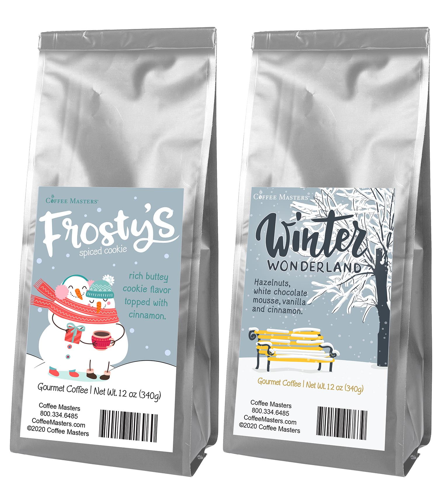 Coffee Masters Christmas Coffee Sampler - Frosty's Spiced Cookie and ...