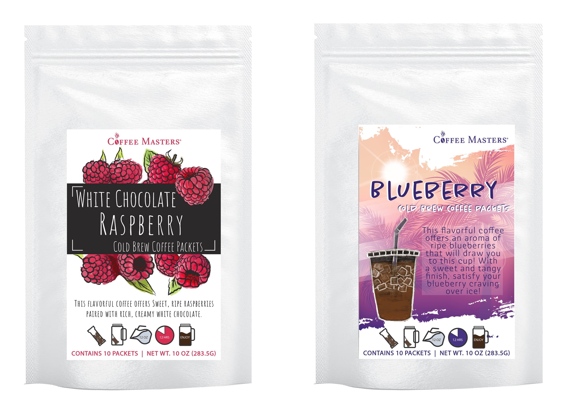 Coffee Masters Everyday Flavor Favorites Cold Brew Coffee Sampler ...