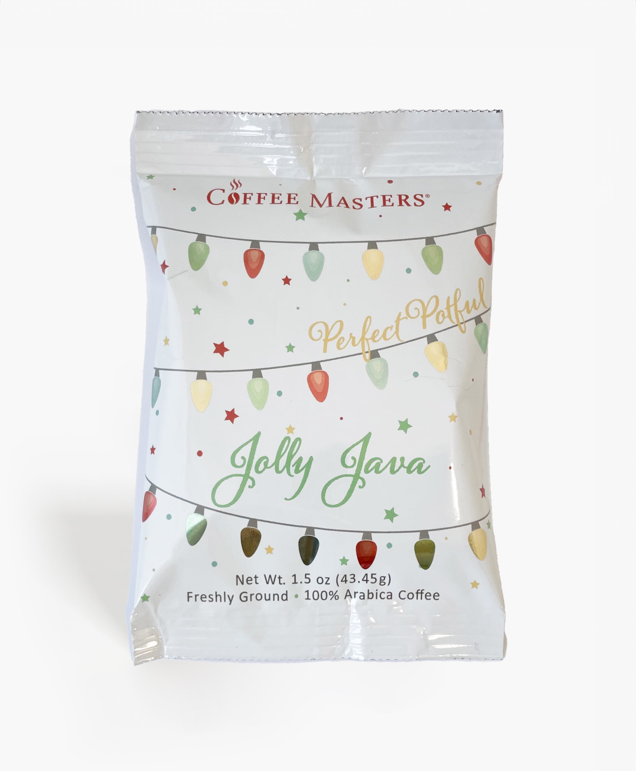 Coffee Masters Jolly Java Christmas Perfect Potfuls 1.5 oz Ground ...