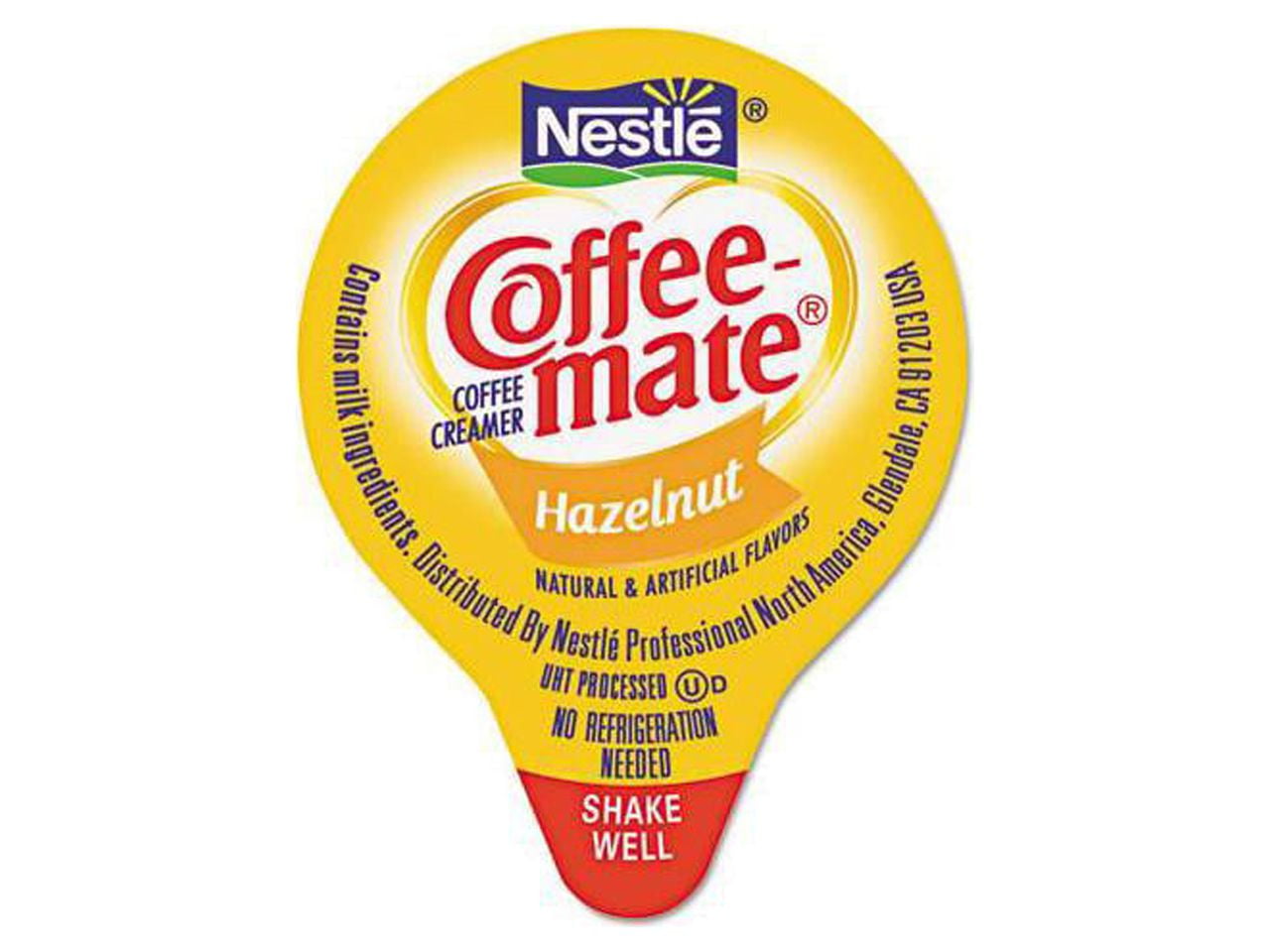 Coffee-Mate Coffee Creamer Hazelnut Liquid Creamer Singles 180 ct ...