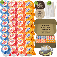 Coffee Creamer Singles Variety Pack Packaged by Vallary, International ...