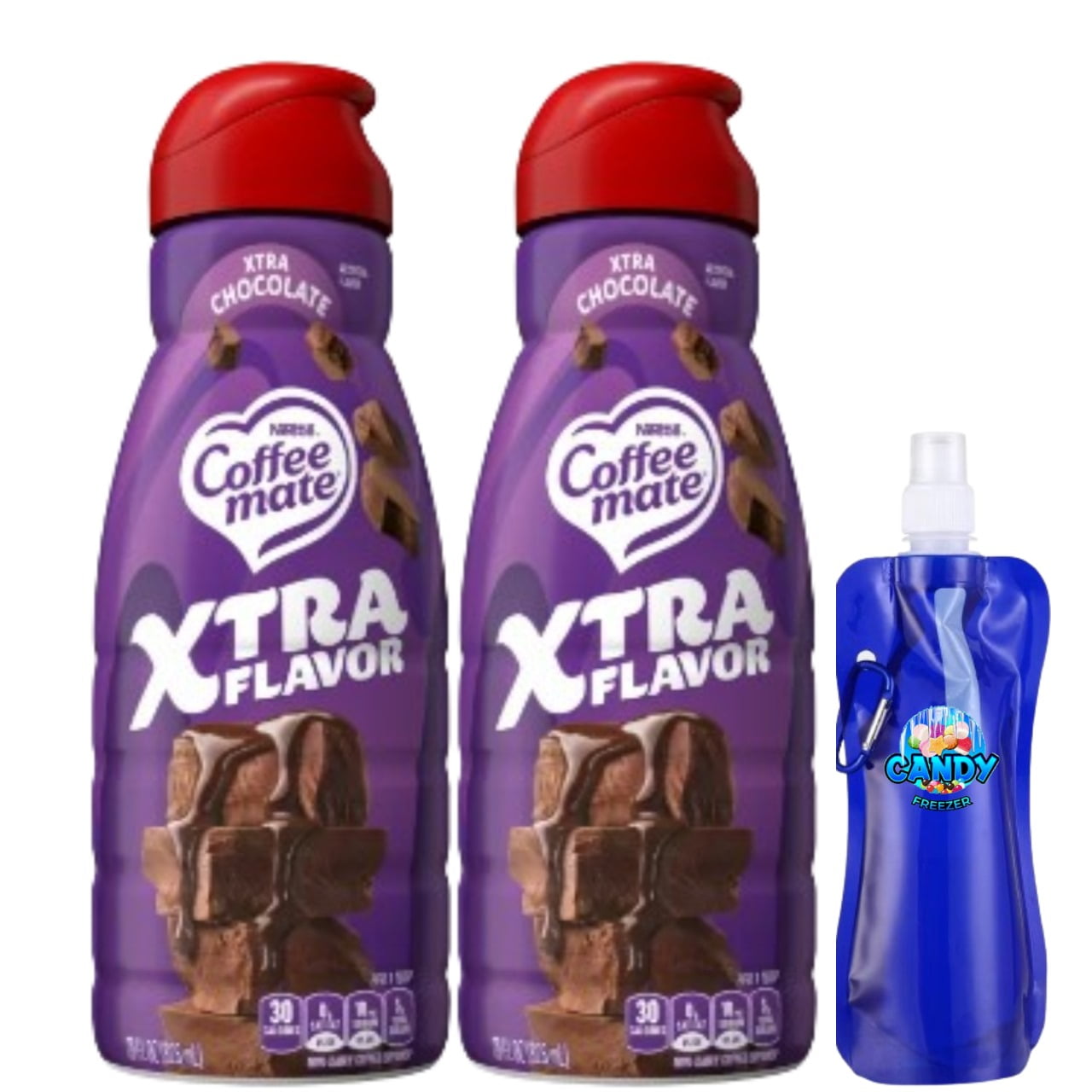 Coffee-Mate Liquid Coffee Creamer Two 28 fl oz. of Creamy Smooth ...