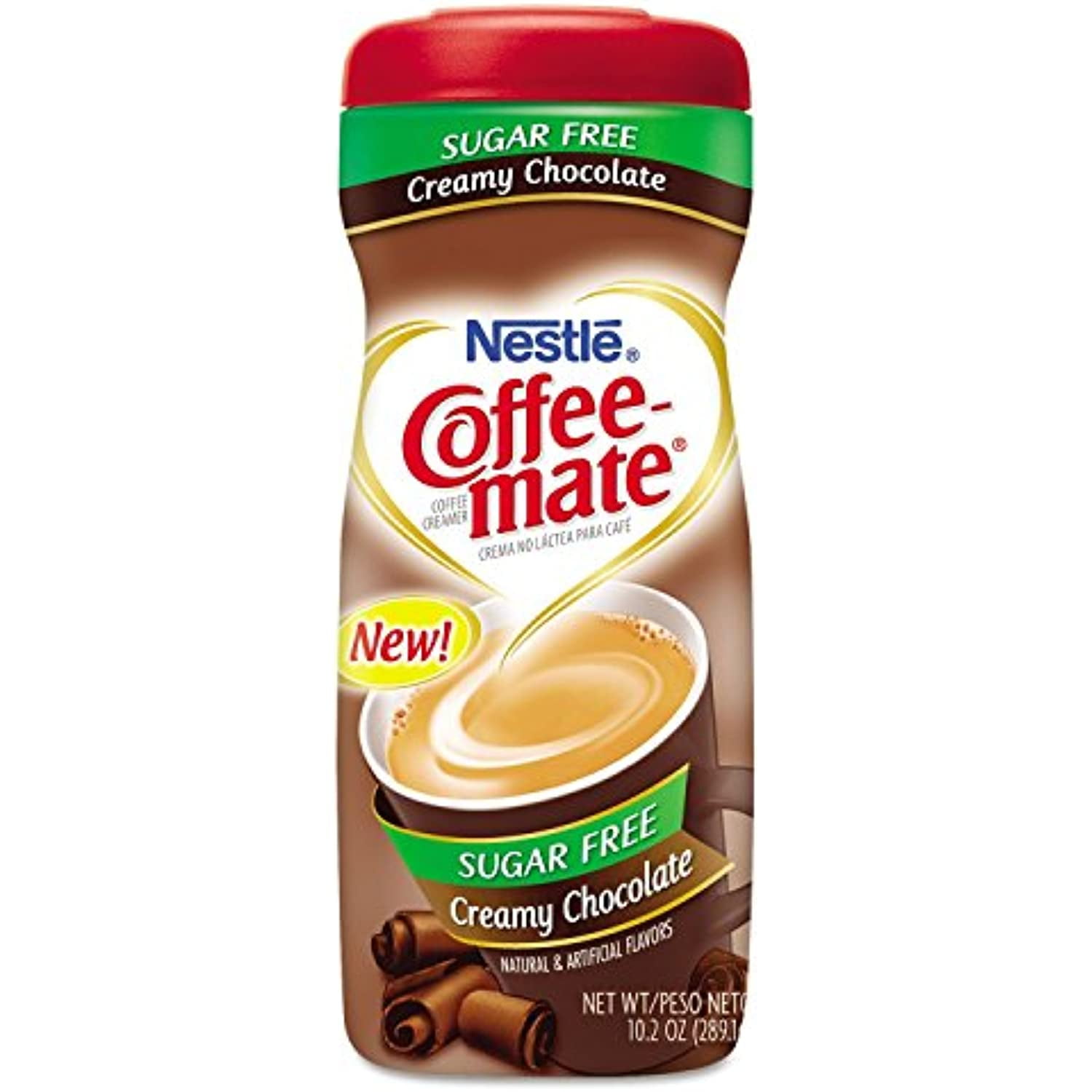 Nestle Coffee Mate Non-Dairy Powder Creamer, Sugar Free Creamy ...