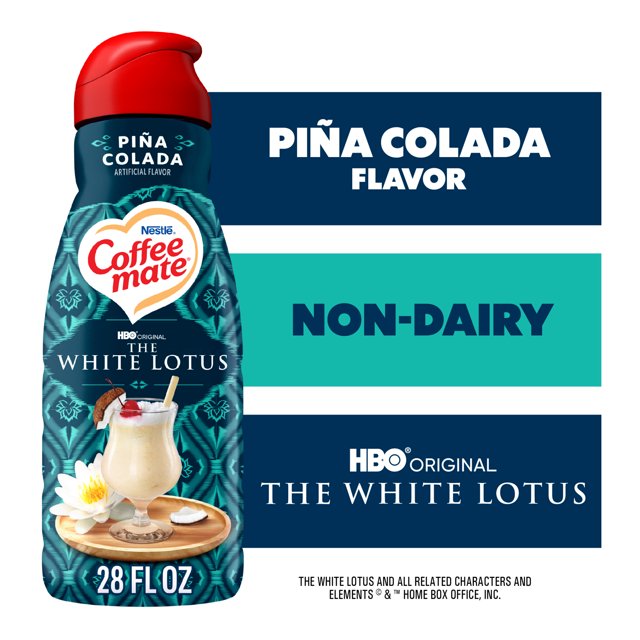Coffee Mate Non Dairy Pina Colada Flavored Liquid Coffee Creamer, 28 fl ...