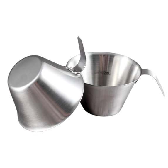 Coffee Measuring Cup Metal Coffee Mugs Liquid Containers Wine Glass ...