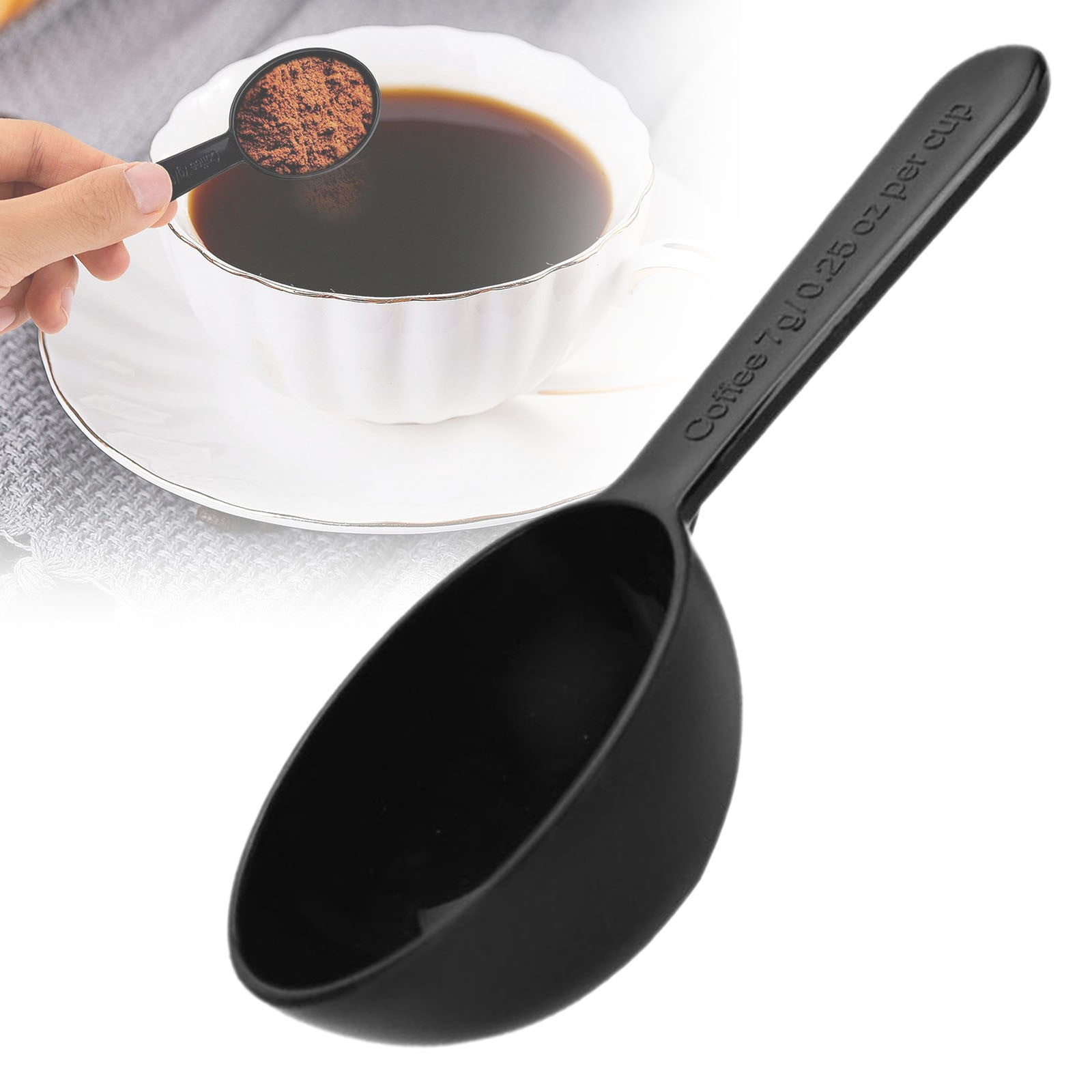 Coffee Measuring Spoon Basdi Short-Handle Plastic Coffee Measuring ...